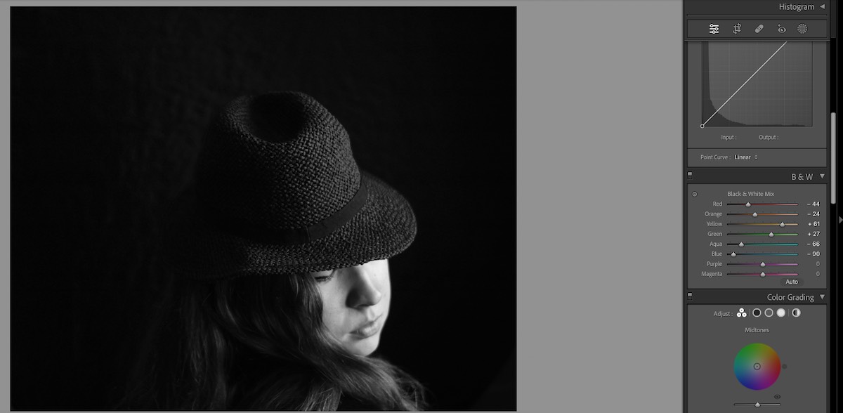 How to Edit Black and White Photos in Lightroom