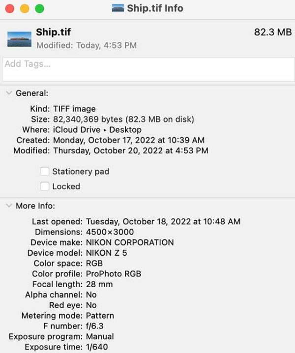 Tiff vs Jpeg - Where and When to Use Them