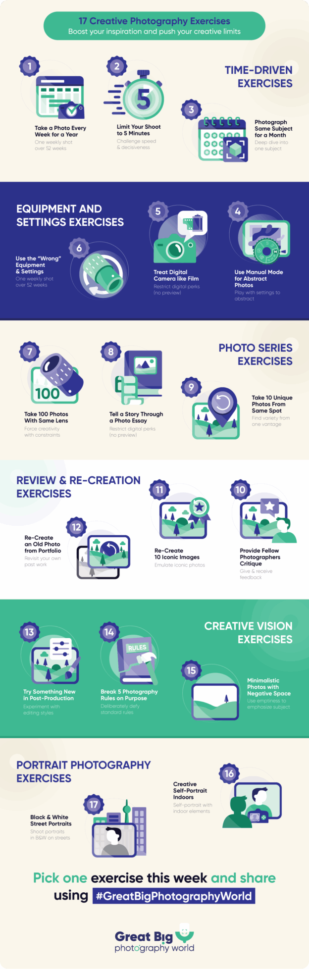 17 Creative Photography Exercises to Boost Your Inspiration