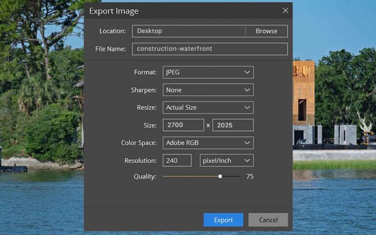 How to Resize an Image